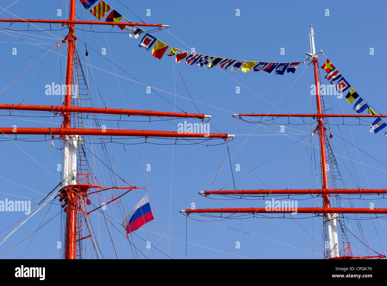 Russia. St. Petersburg. Training sailboat "Sedov Stock Photo - Alamy