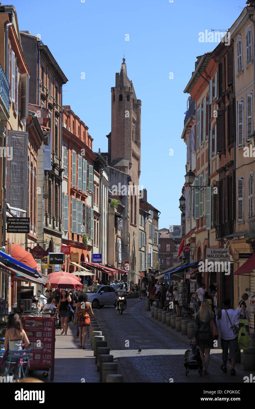 The Church of Notre-Dame du Taur, street of Taur, between the Capitol ...