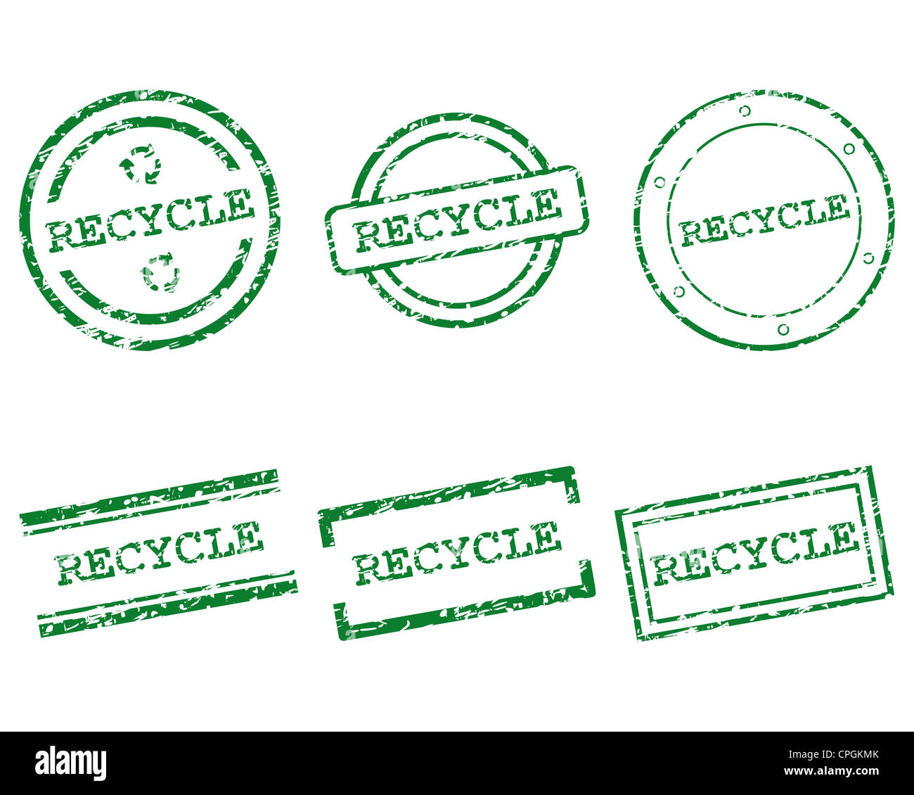 Recycling stamps hi-res stock photography and images - Alamy
