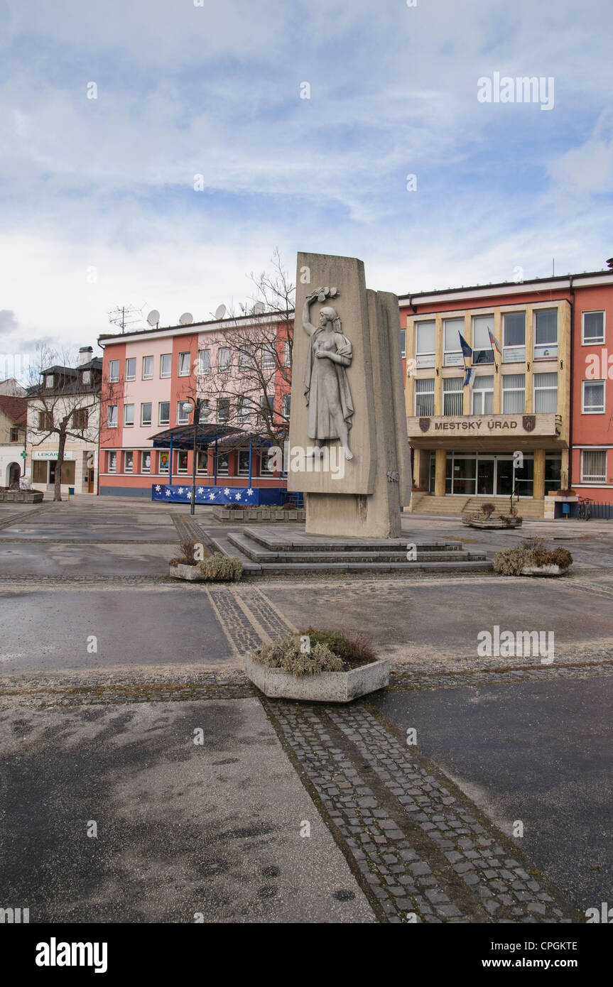 Rajec town Centre, Slovakia Stock Photo - Alamy