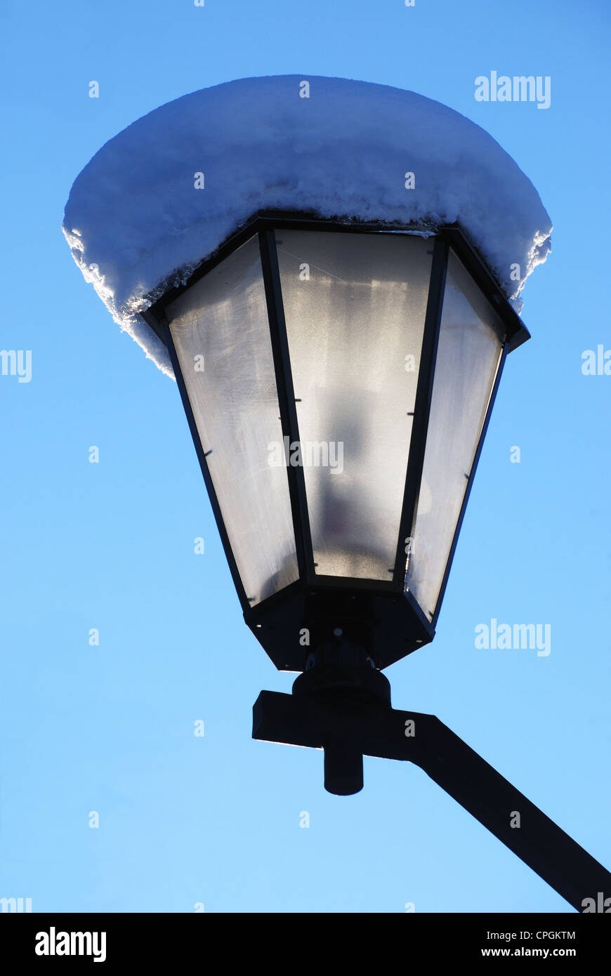 Tall urban street lamp in hi-res stock photography and images - Alamy