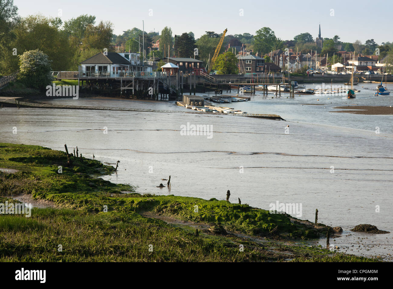 River Deben estuary, Woodbridge, Suffolk, UK Stock Photo - Alamy
