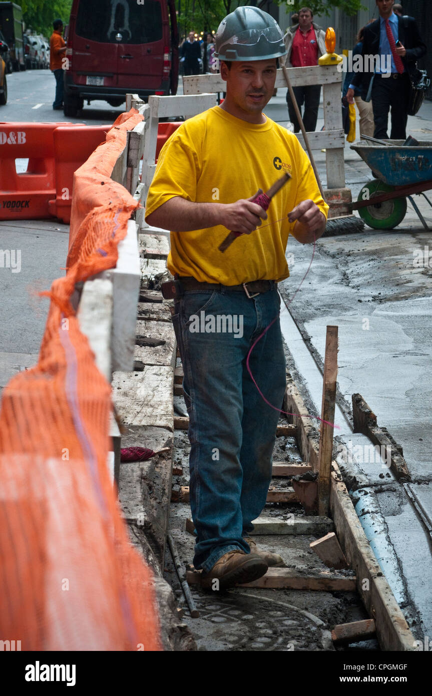 Industrial construction site worker Stock Photo - Alamy