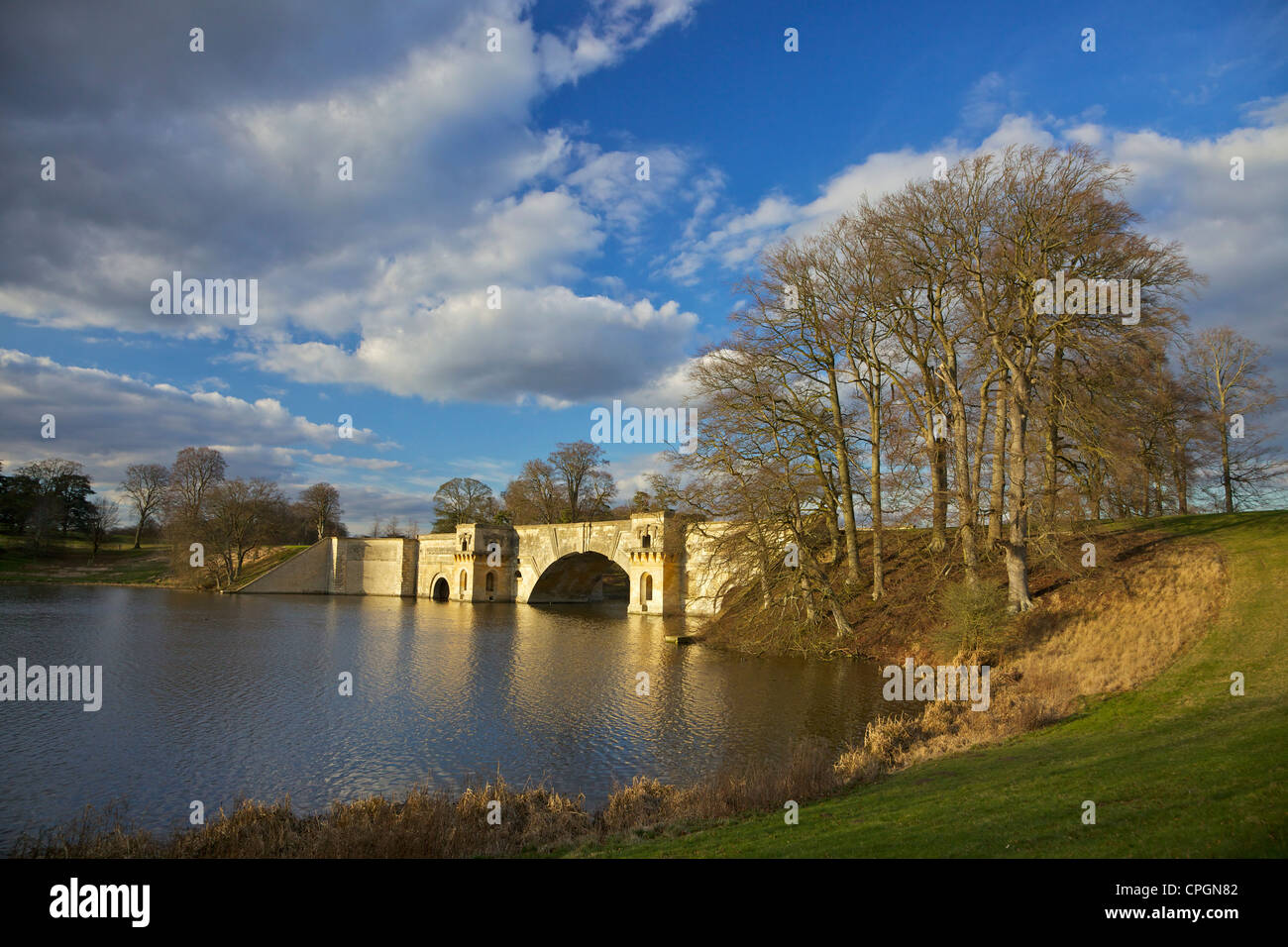 Sir john vanbrughs grand bridge hi-res stock photography and images - Alamy