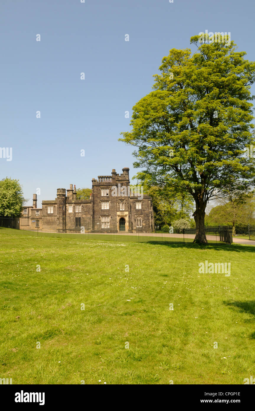 View of Dudley Council's Priory Hall, in Priory Park and 12th Century ...