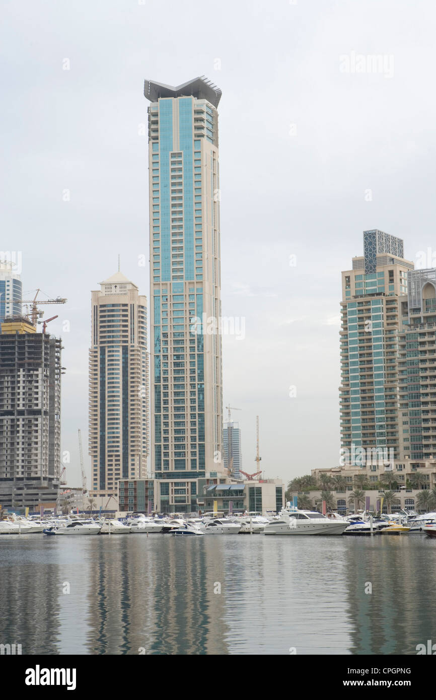 Buildings by harbor Stock Photo - Alamy