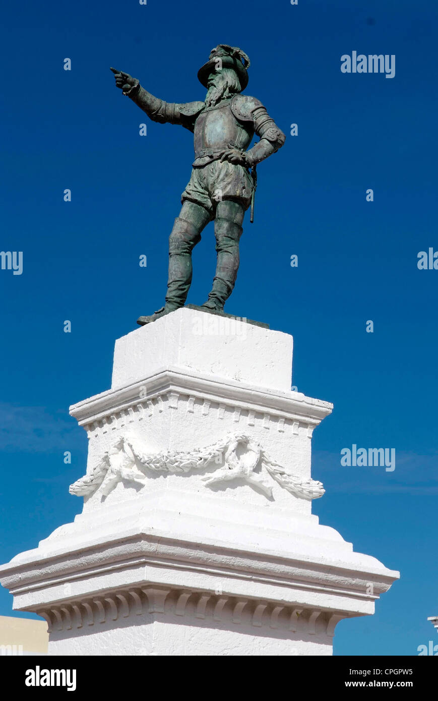 Juan ponce de leon statue hi-res stock photography and images - Alamy
