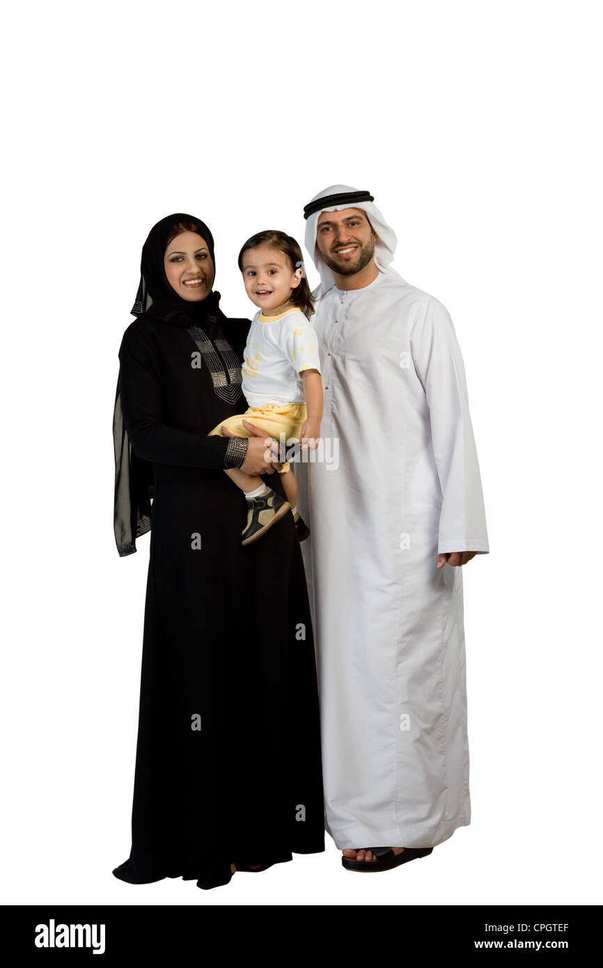 Arab family Cut Out Stock Images & Pictures - Alamy