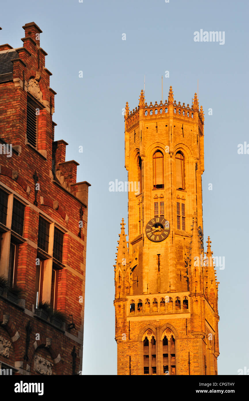 Brugge beffroi tower hi-res stock photography and images - Alamy
