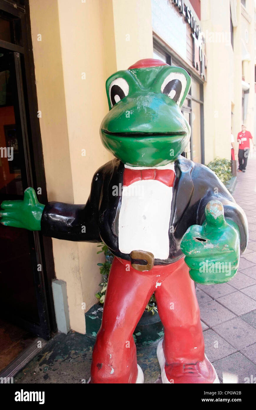 PUERTO RICO Senor Frog bar and restaurant sign Stock Photo - Alamy