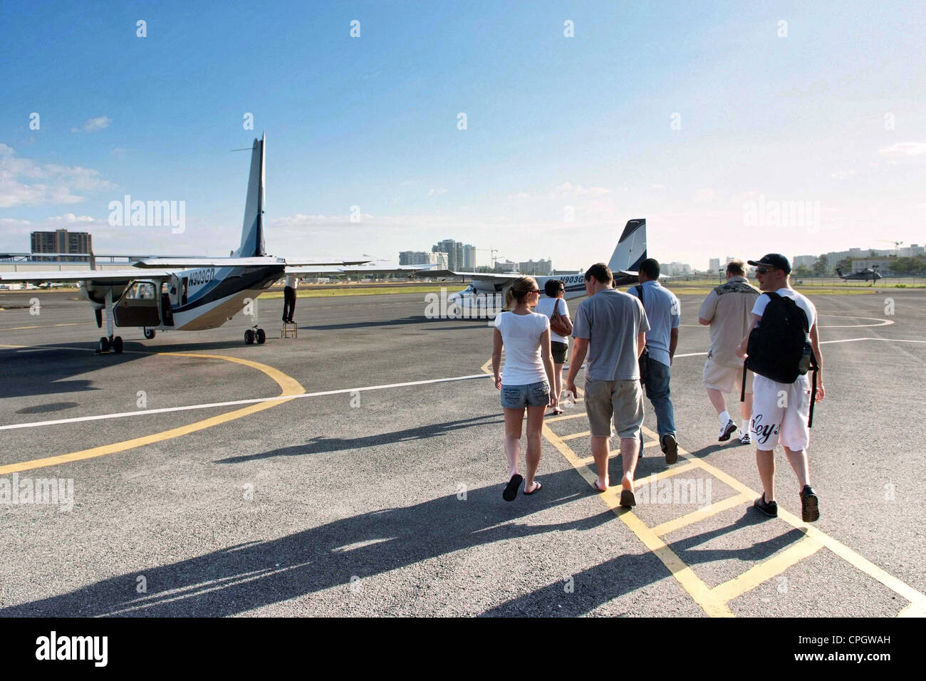PUERTO RICO - light aircraft link the islands Stock Photo - Alamy