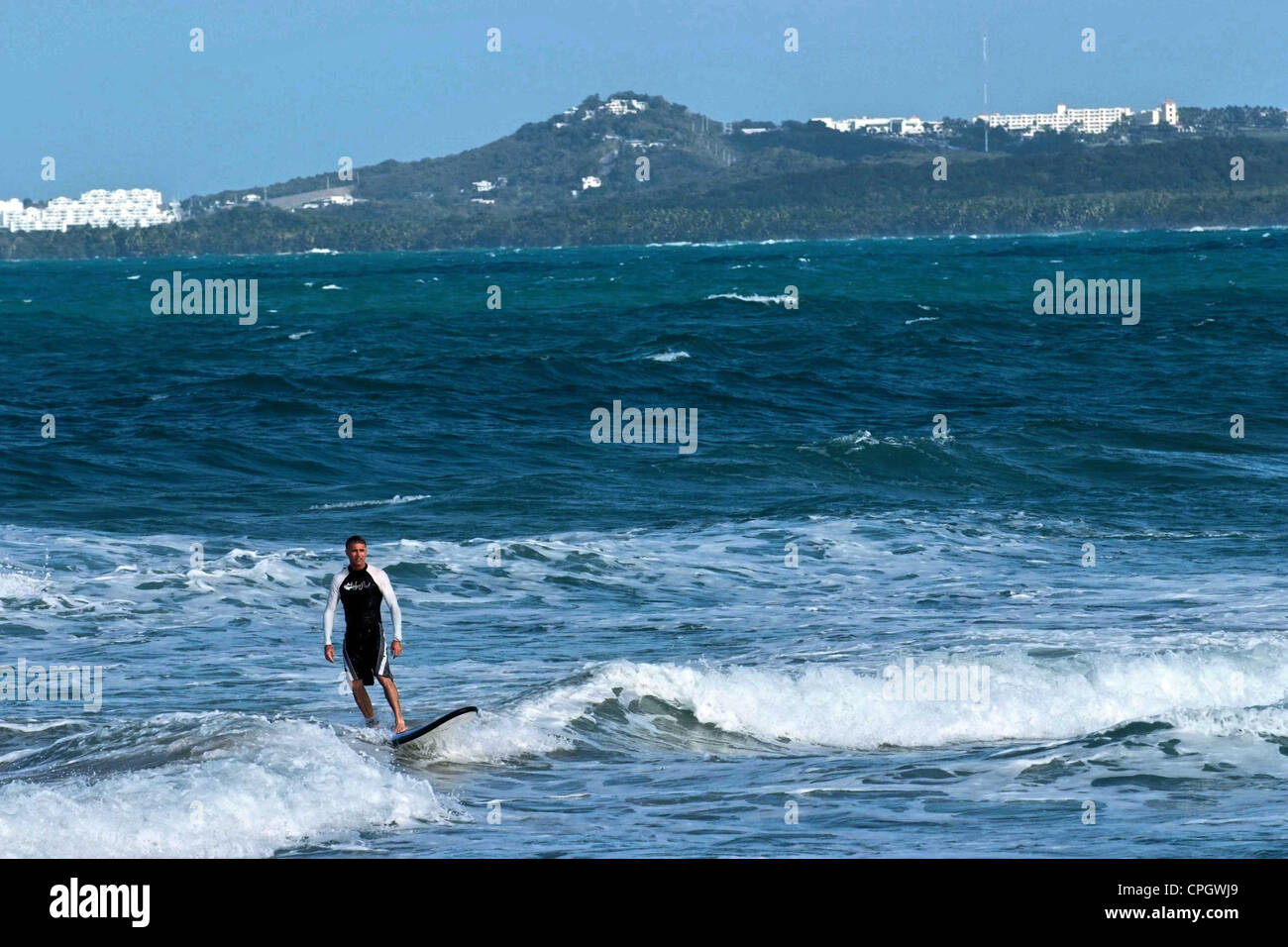 PUERTO RICO - Caribbean island Luquillo - beach by the town Riding the ...