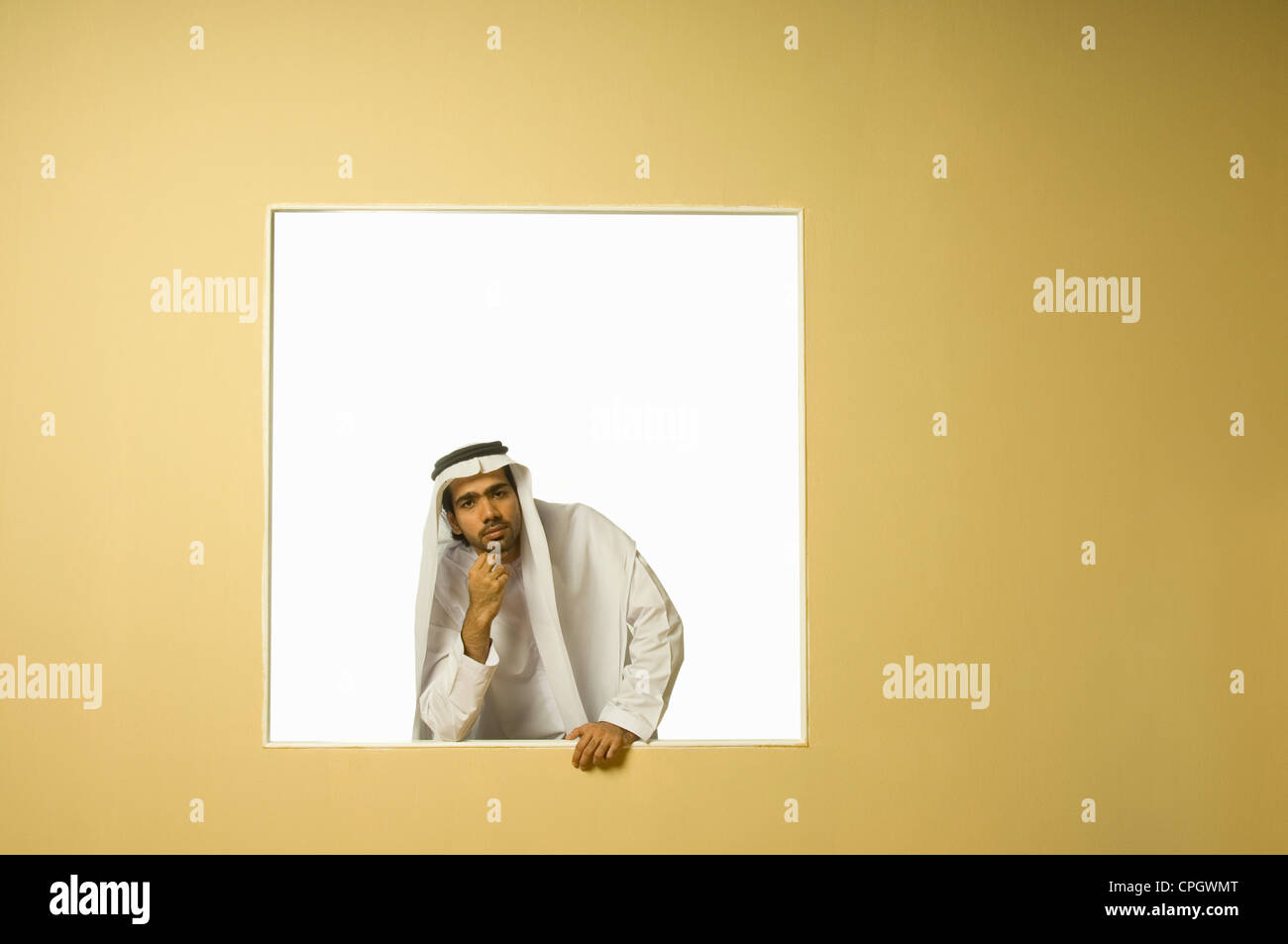 Adult man and thinking and middle east hi-res stock photography and ...