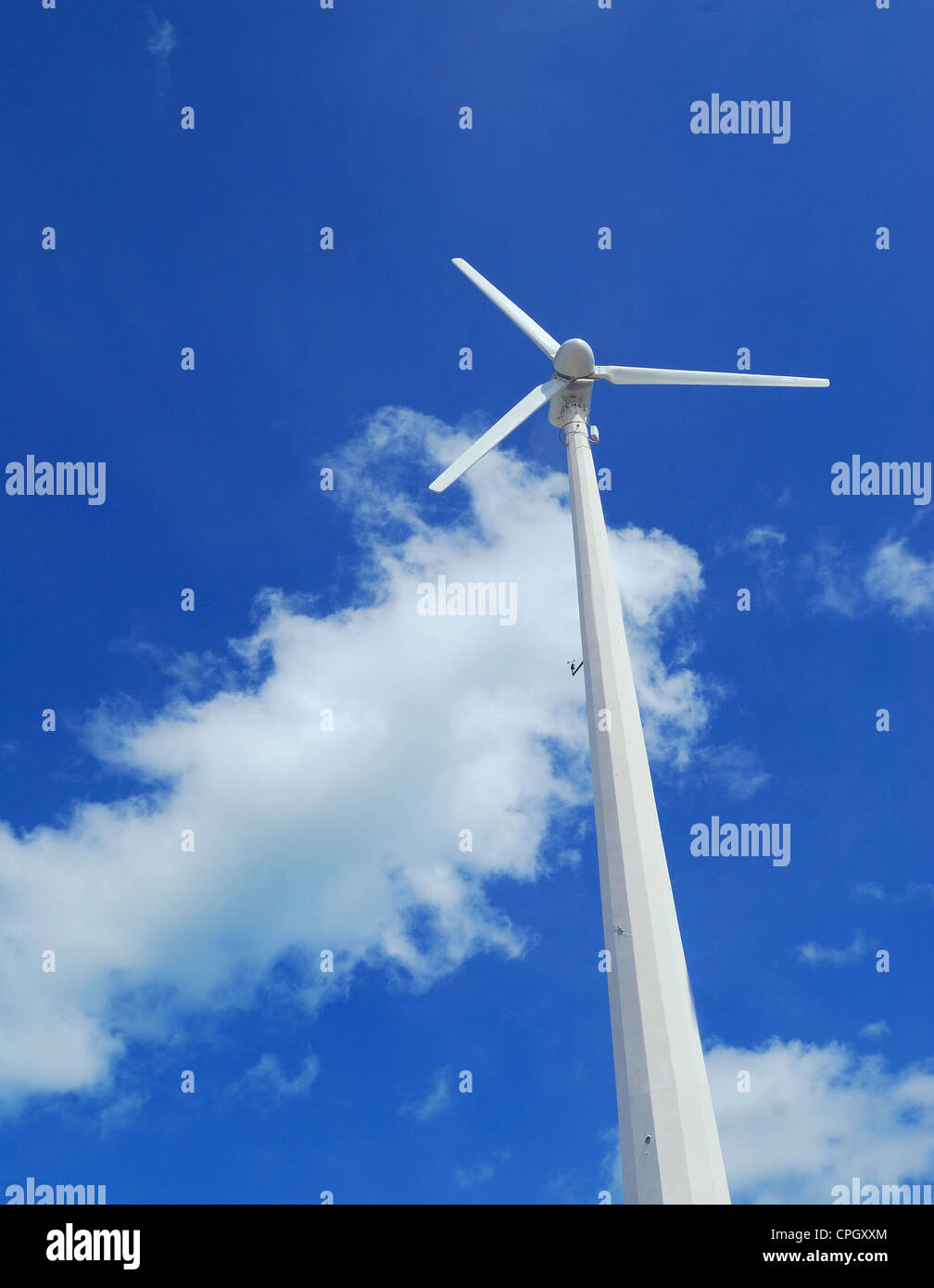 Power Generating Windmills Stock Photo - Alamy