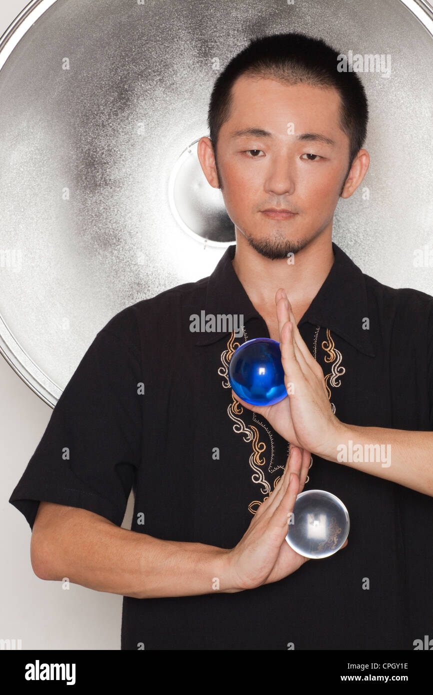 Contact juggling hi-res stock photography and images - Alamy