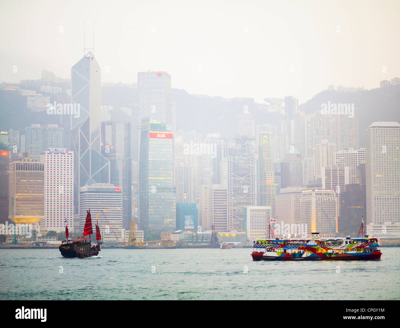 Skyline old boat junk hi-res stock photography and images - Alamy