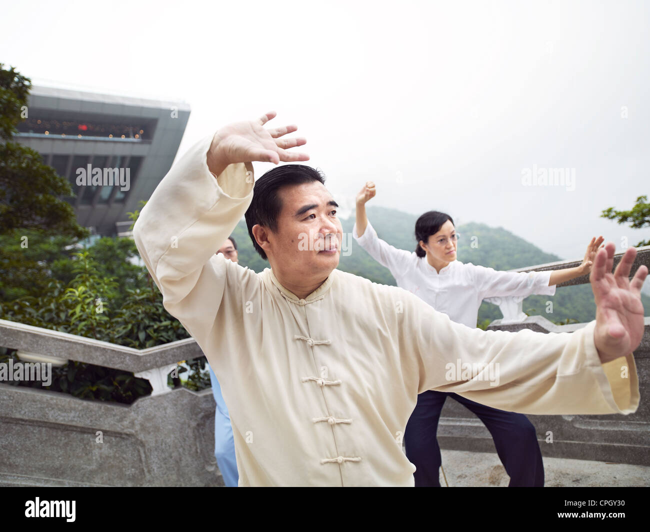 Tai chi hong kong hi-res stock photography and images - Alamy