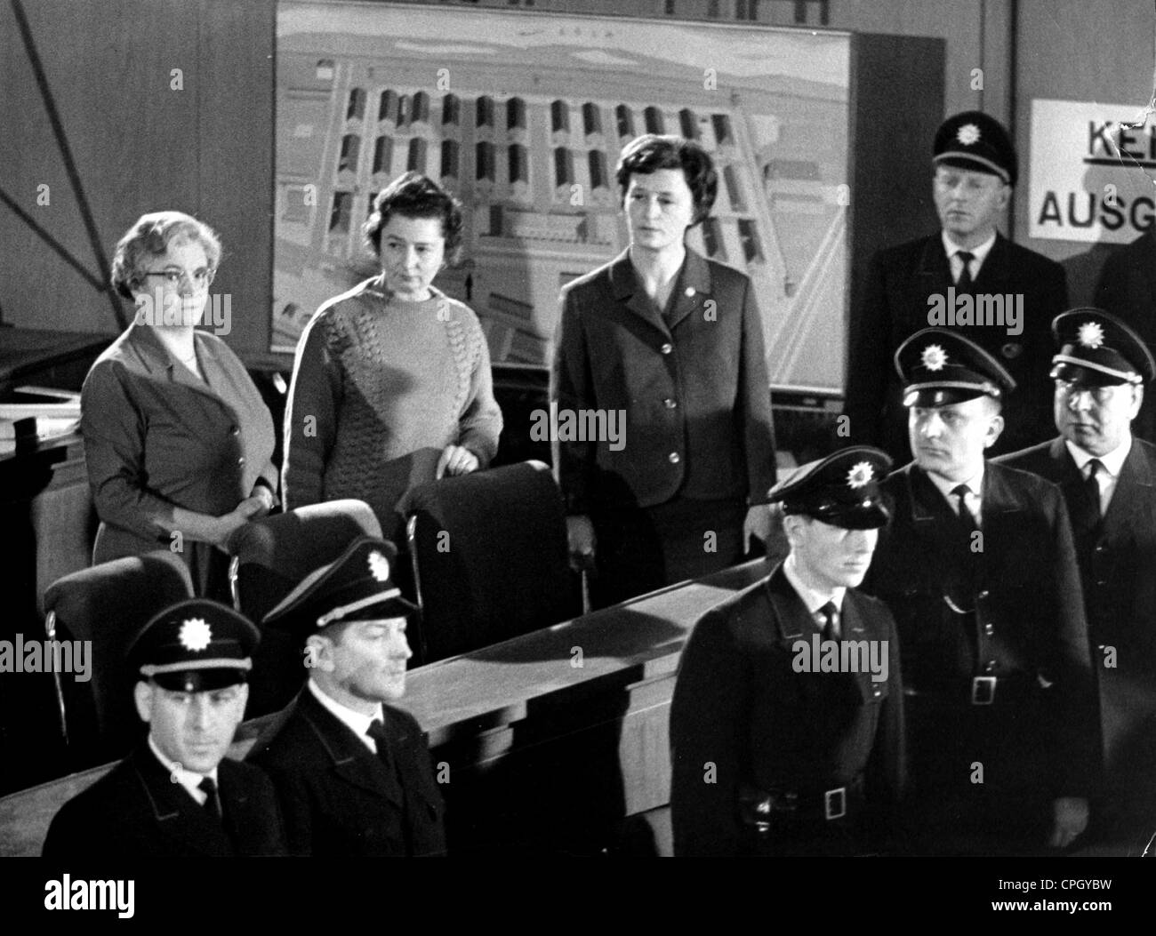 justice, trials, Auschwitz trials, 1st trial 1963 - 1965, Frankfurt am ...