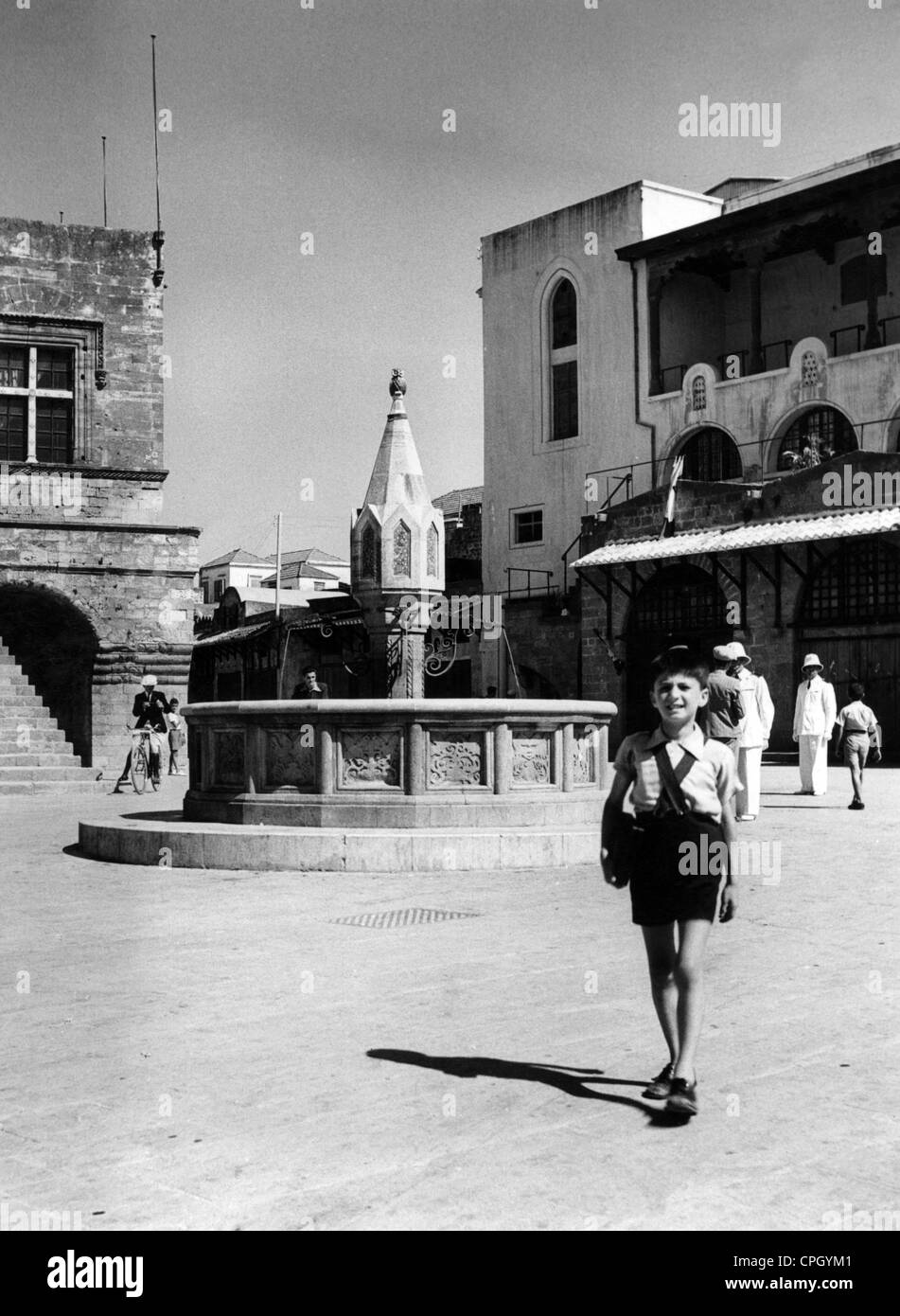 geography / travel, Greece, isles, Rhodes, City of Rhodes, people ...