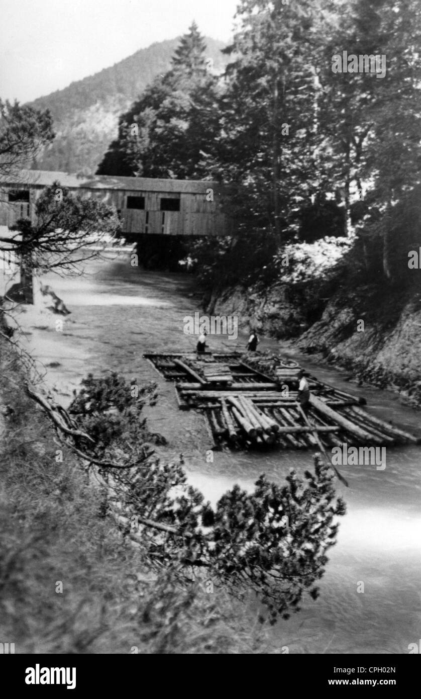 transport / transportation, navigation, rafting, rafters in the ...