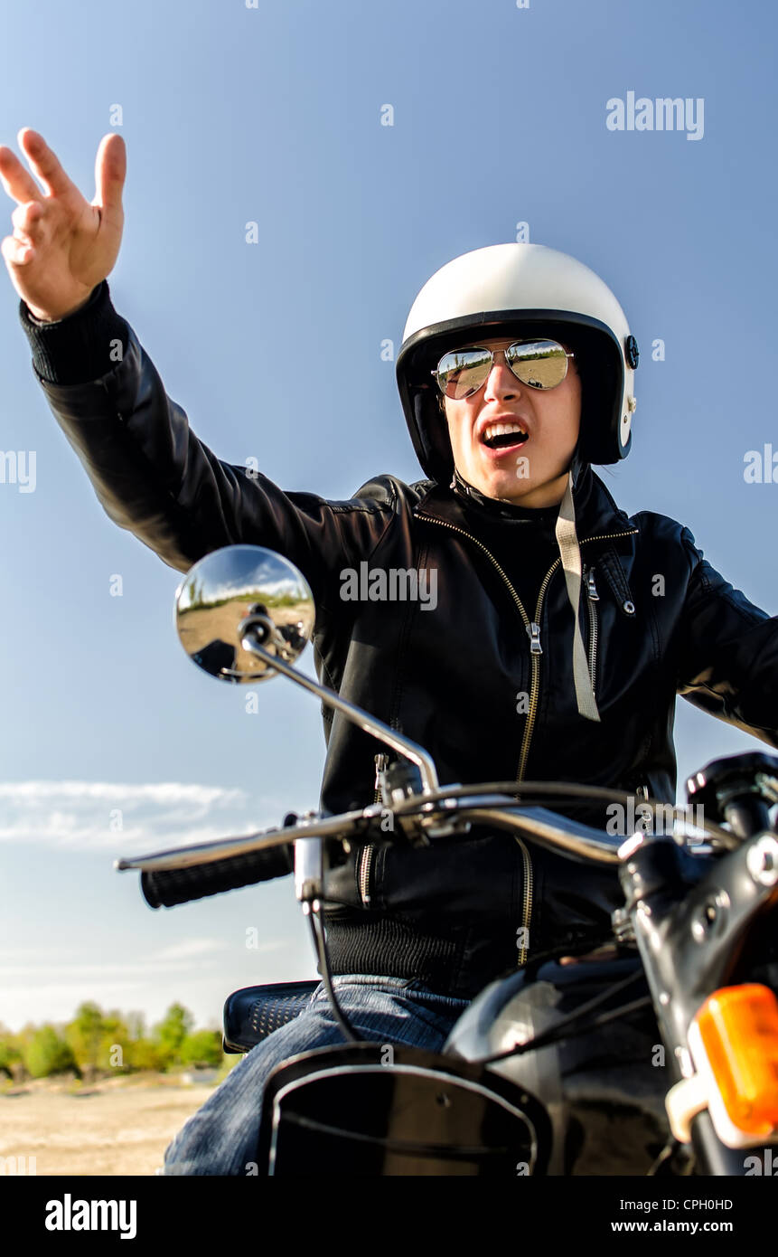 Sheriff motorcycle hi-res stock photography and images - Alamy