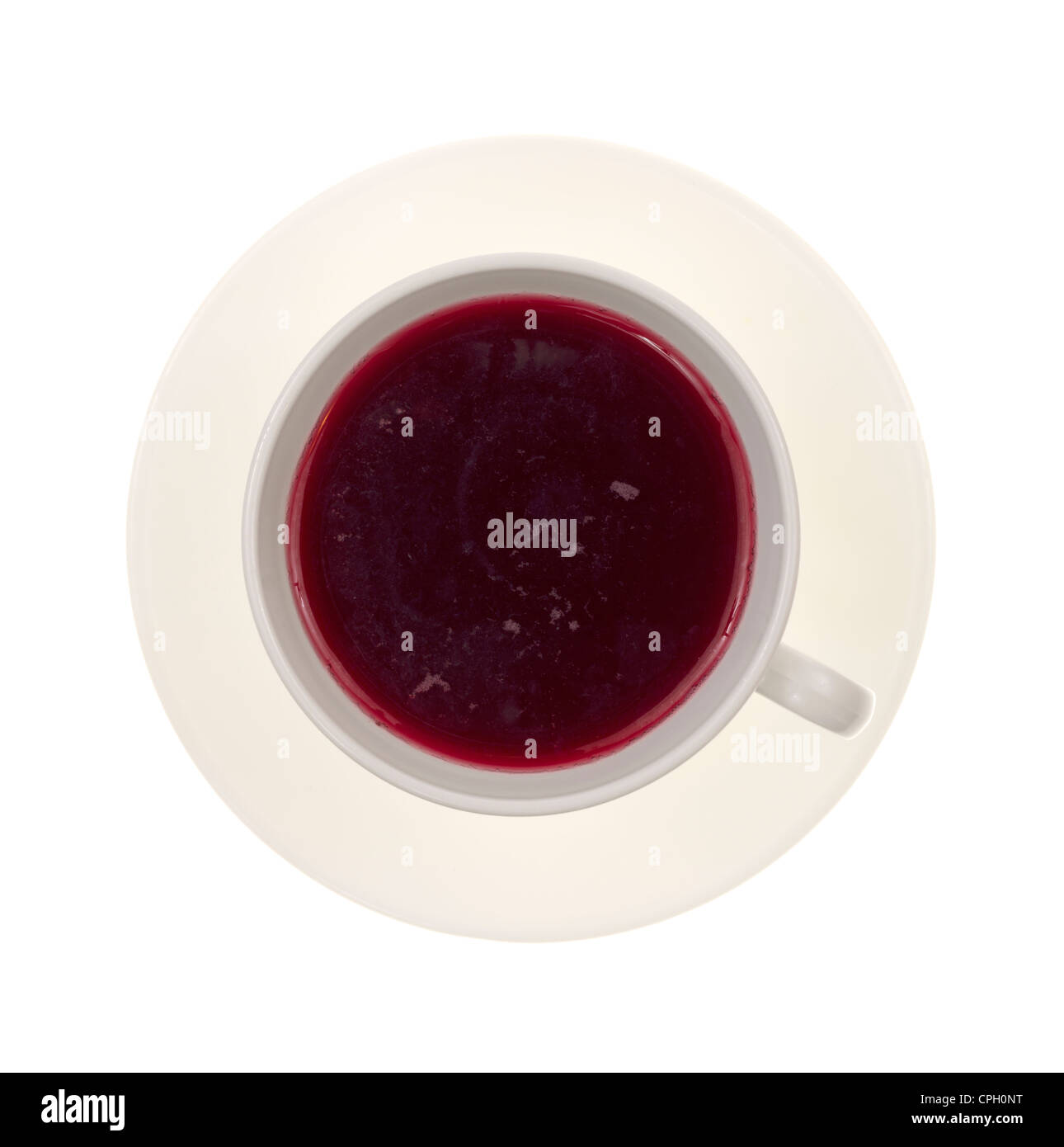Fresh blueberry tea Stock Photo - Alamy