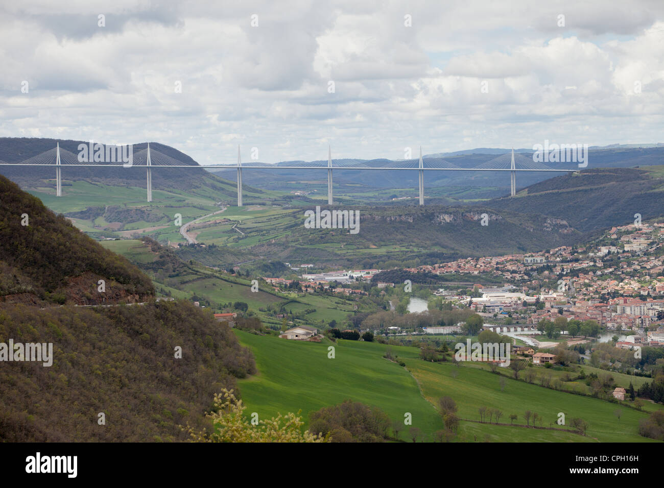Millau Bridge (France) - 3,2km long, 400m high - one of the most ...