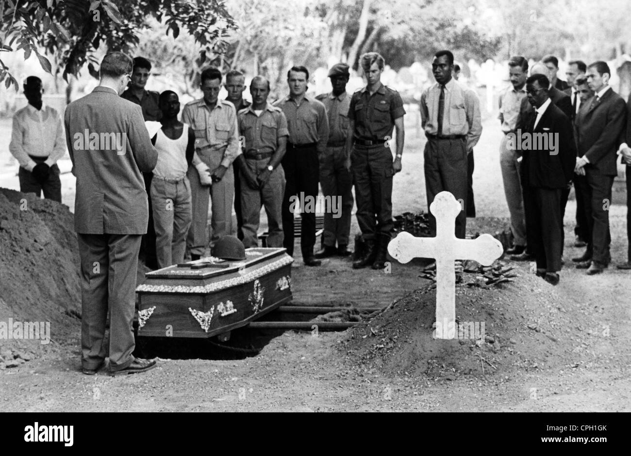 geography/travel, Congo, events, Simba uprising 1964 - 1965, funeral of ...