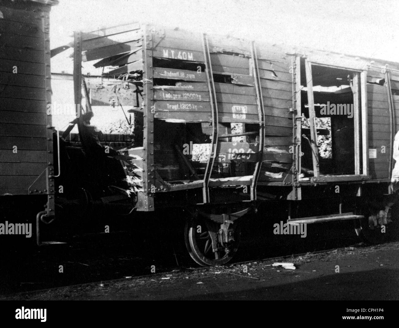 Railway goods wagon hi-res stock photography and images - Alamy