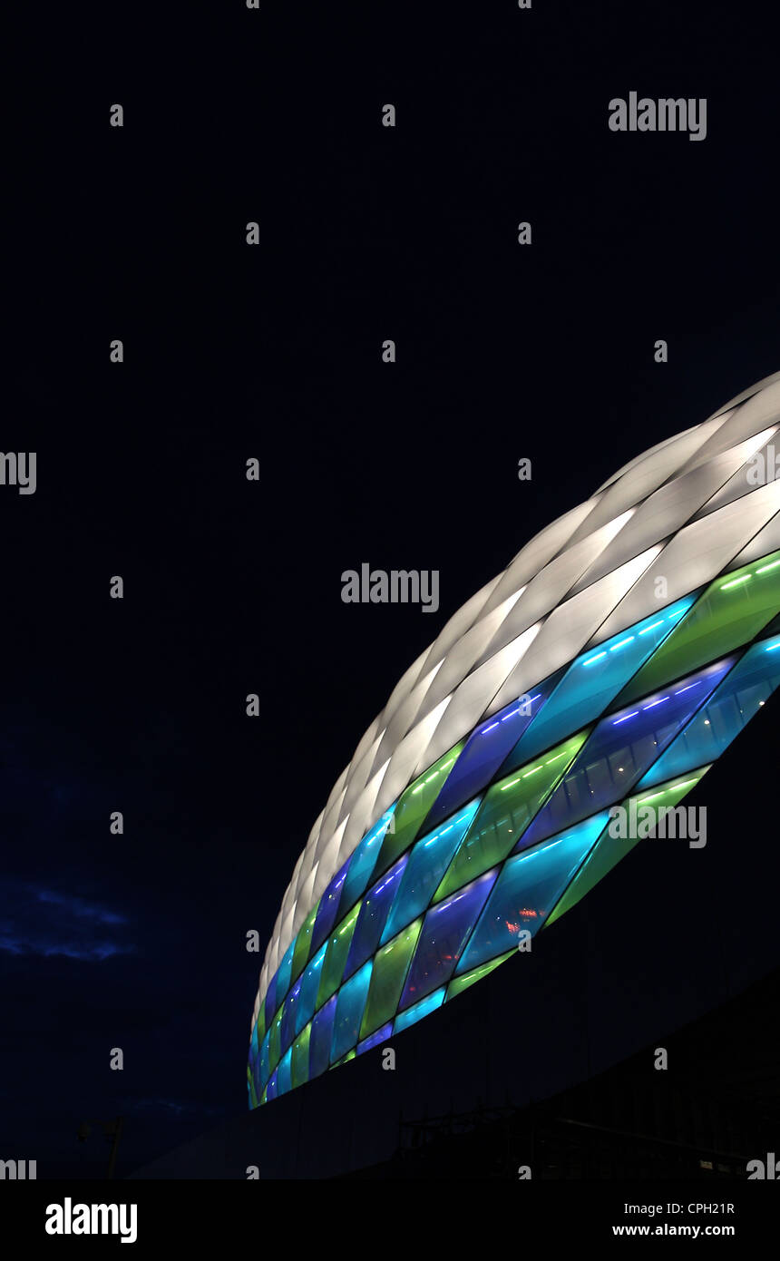 The Allianz Arena pictured during the UEFA Champions League Final 2012 ...