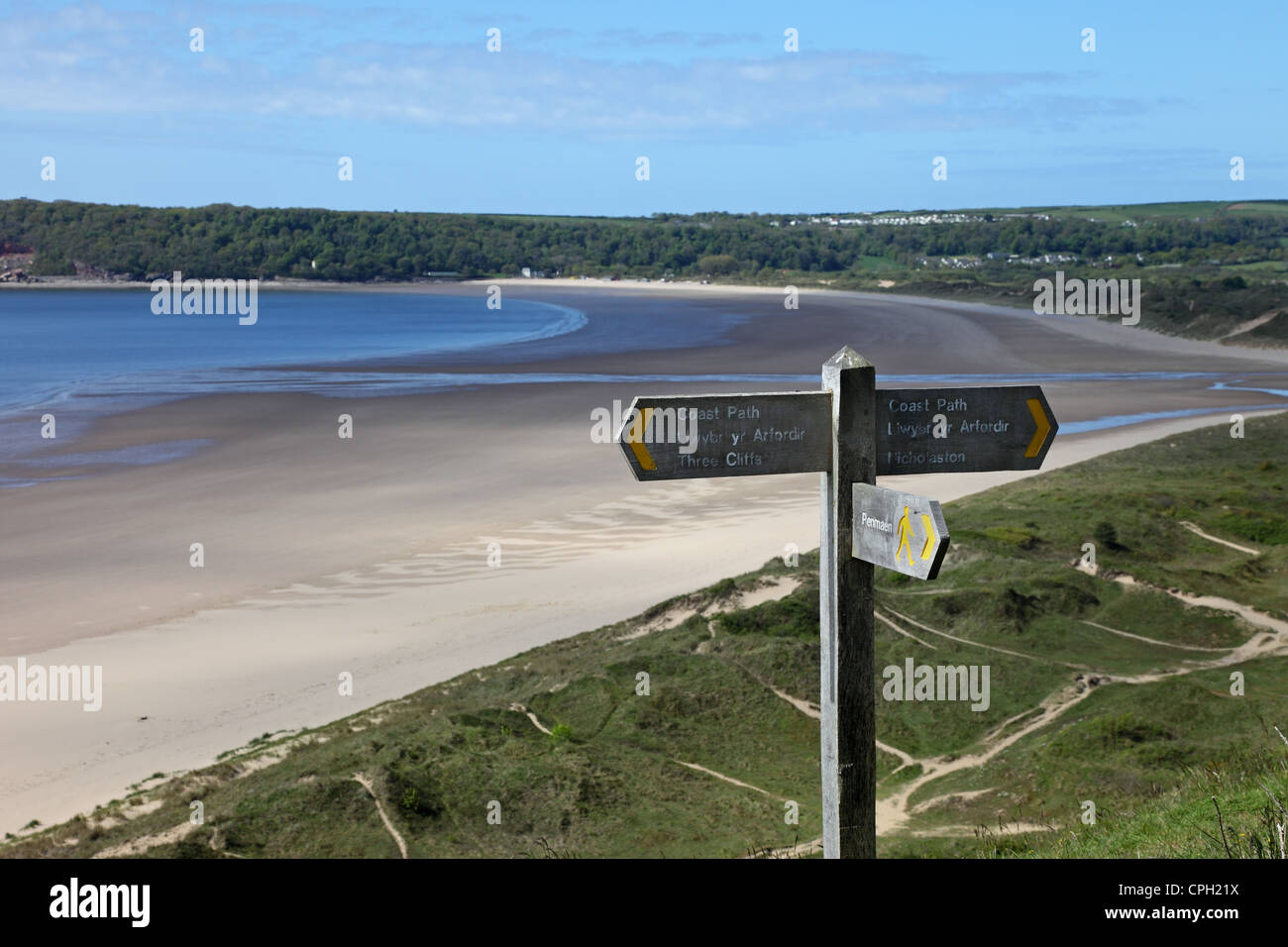 Oxwich bay hi-res stock photography and images - Alamy