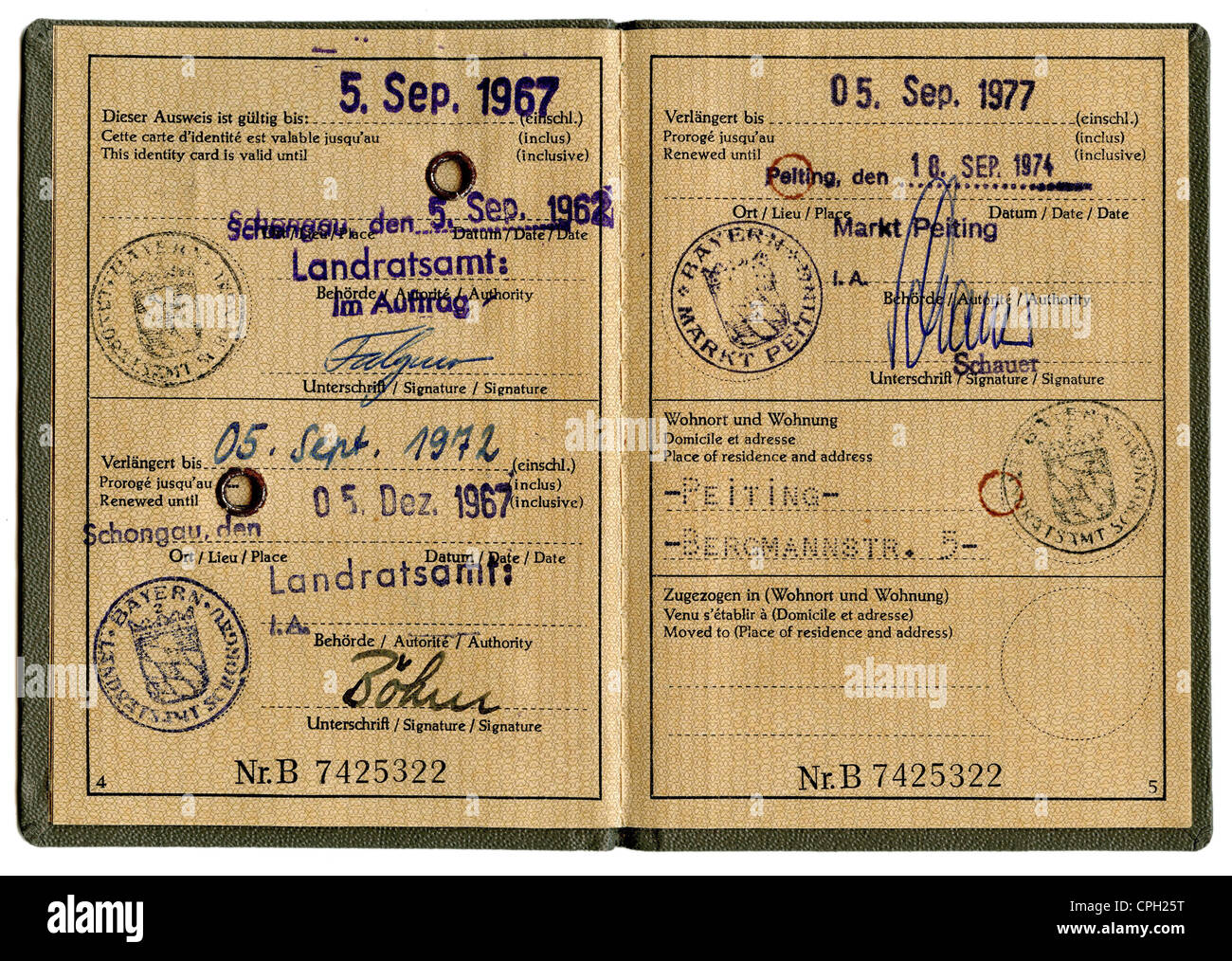 Personalausweis hi-res stock photography and images - Alamy