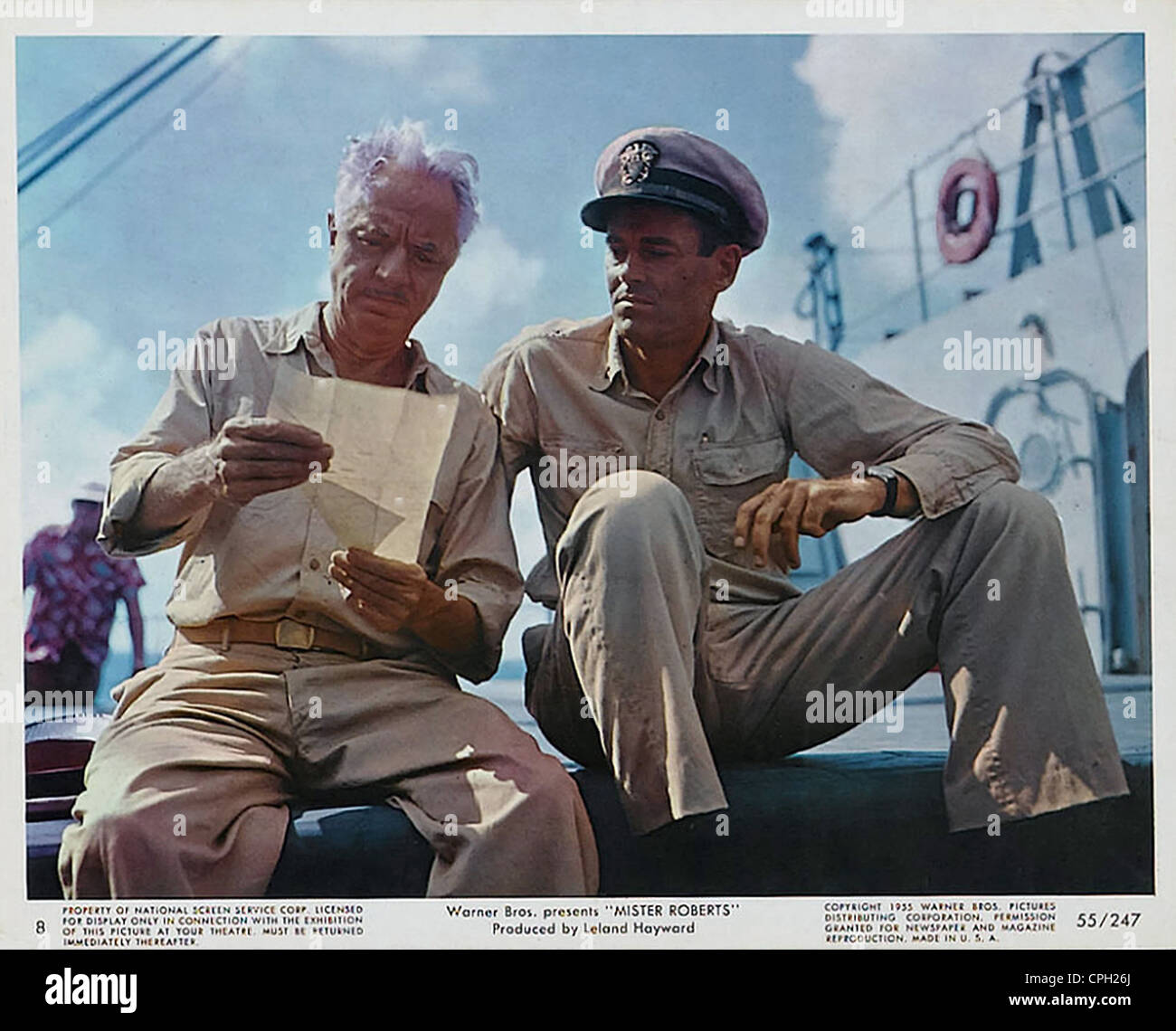 MISTER ROBERTS (1955) WILLIAM POWELL, HENRY FONDA, JOHN FORD (DIR) 008 ...