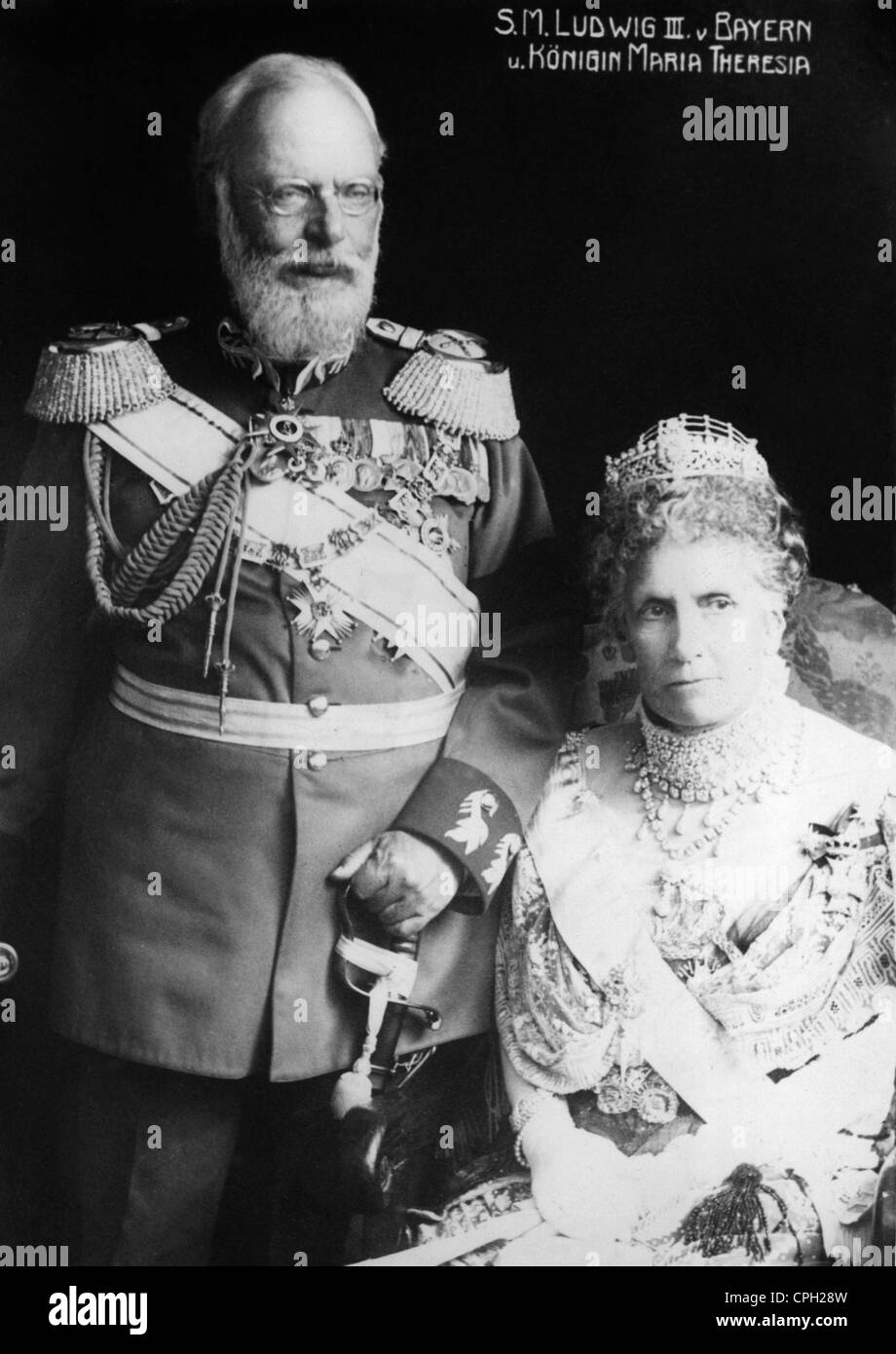Wife king ludwig iii bavaria hi-res stock photography and images - Alamy
