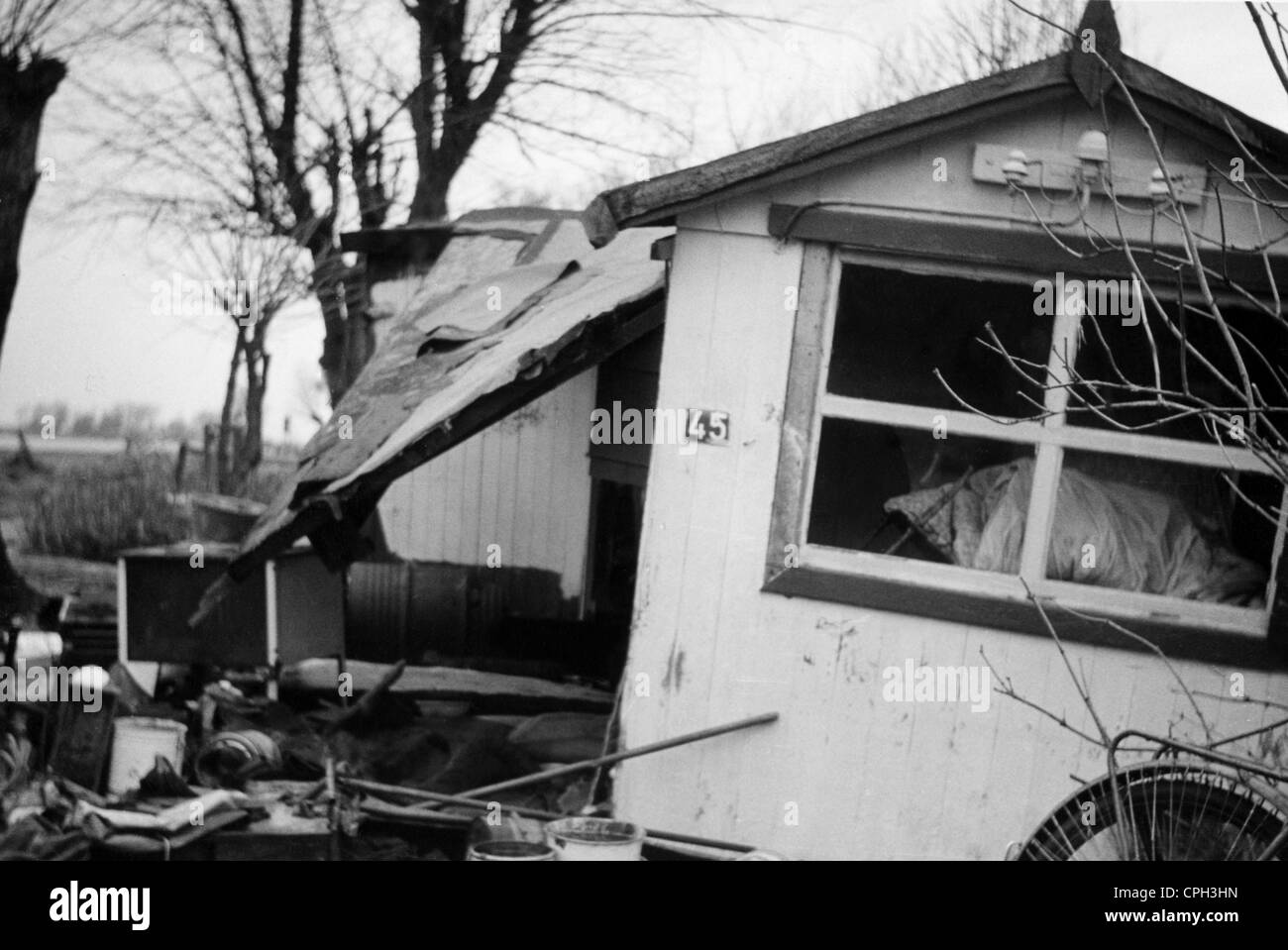 Natural Disasters Black and White Stock Photos & Images - Alamy