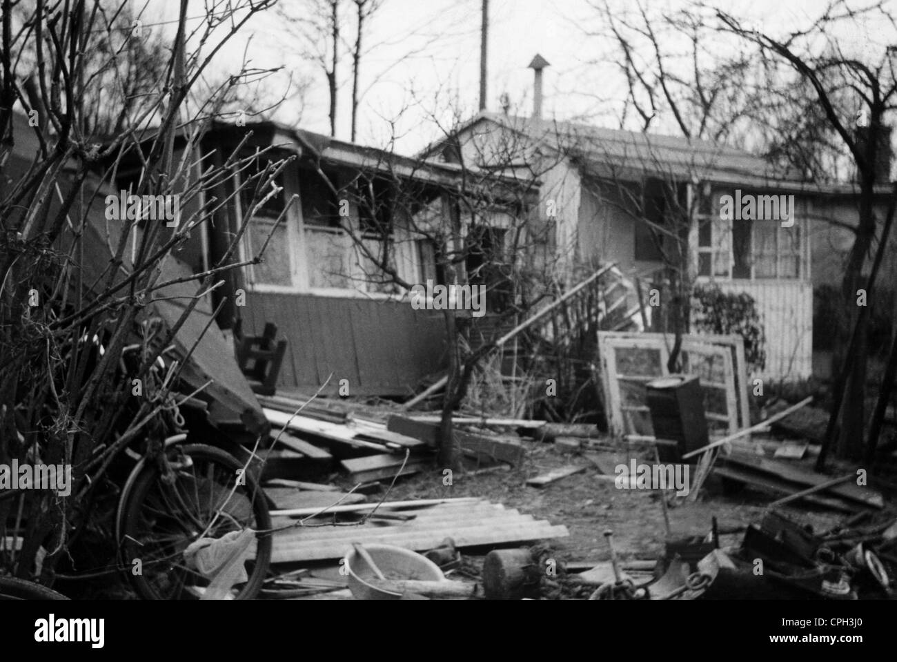 disasters, floods, North Sea flood, 16./17.2.1962, West Germany ...