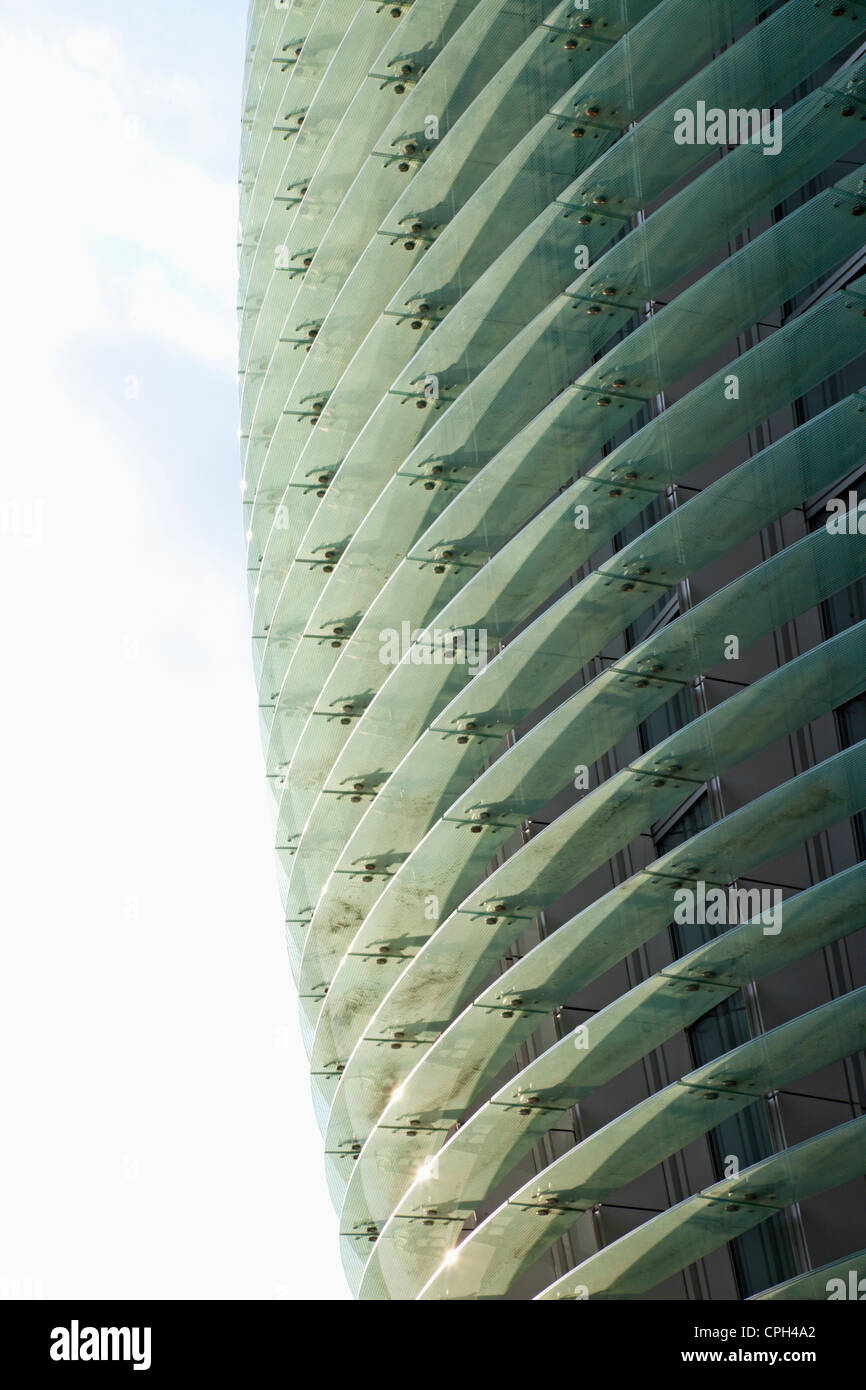 Asia, Japan, Tokyo, Roppongi, Tokyo National Art Center, Glass Window ...