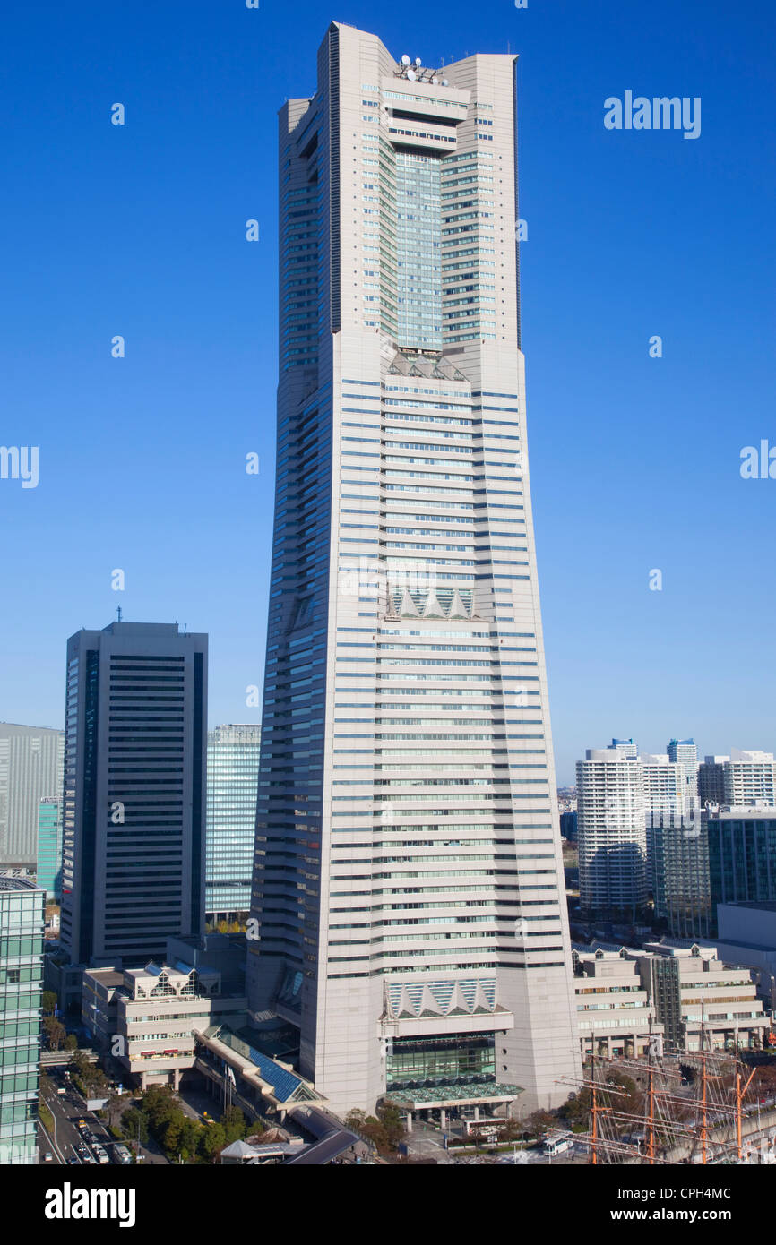 Asia, Japan, Tokyo, Yokohama, Minatomirai, Waterfront, Landmark Tower ...