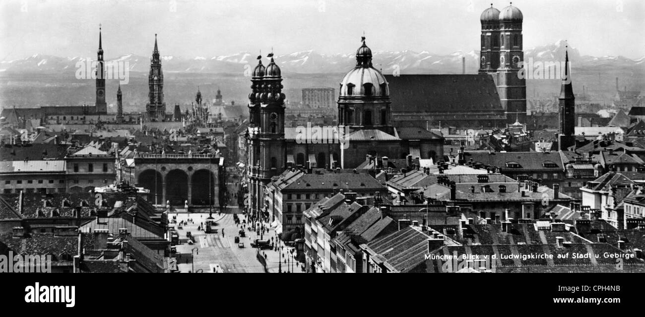 geography / travel, Germany, Bavaria, Munich, city views / cityscapes ...
