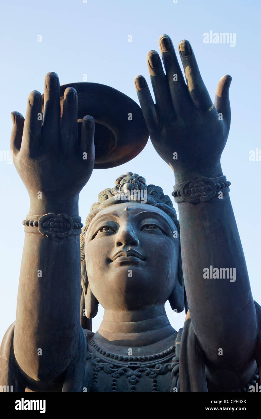 Asia, China, Hong Kong, Lantau, Buddha, Buddhism, Buddhist, Religion ...