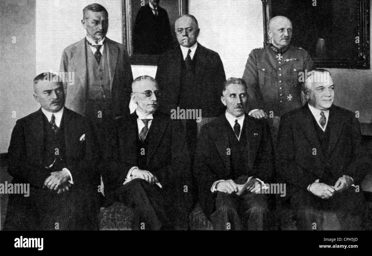 The german cabinet of barons 1932 hi-res stock photography and images ...