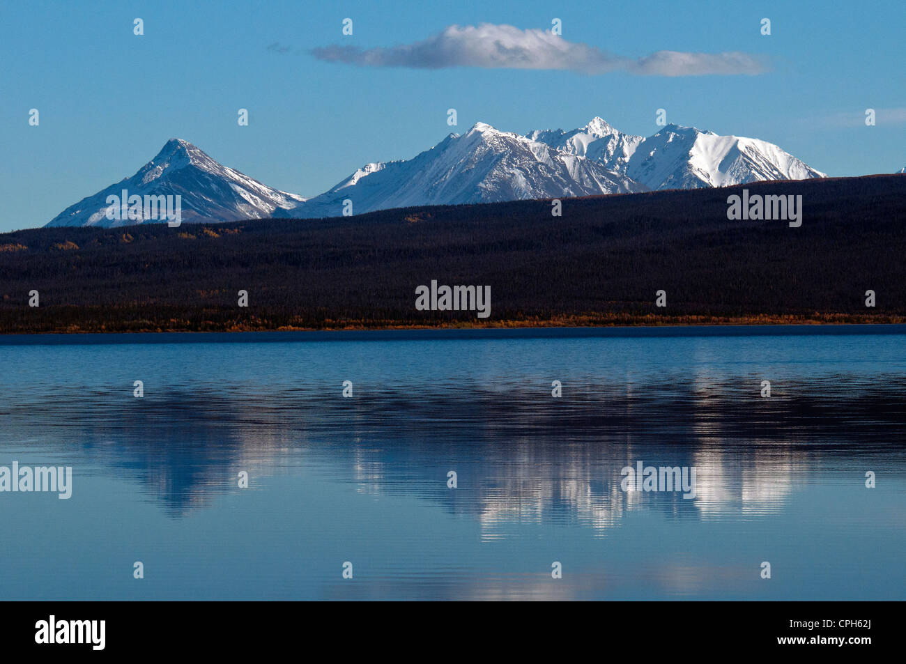 Kluane, Lake, Yukon, Canada, landscape, nature Stock Photo - Alamy