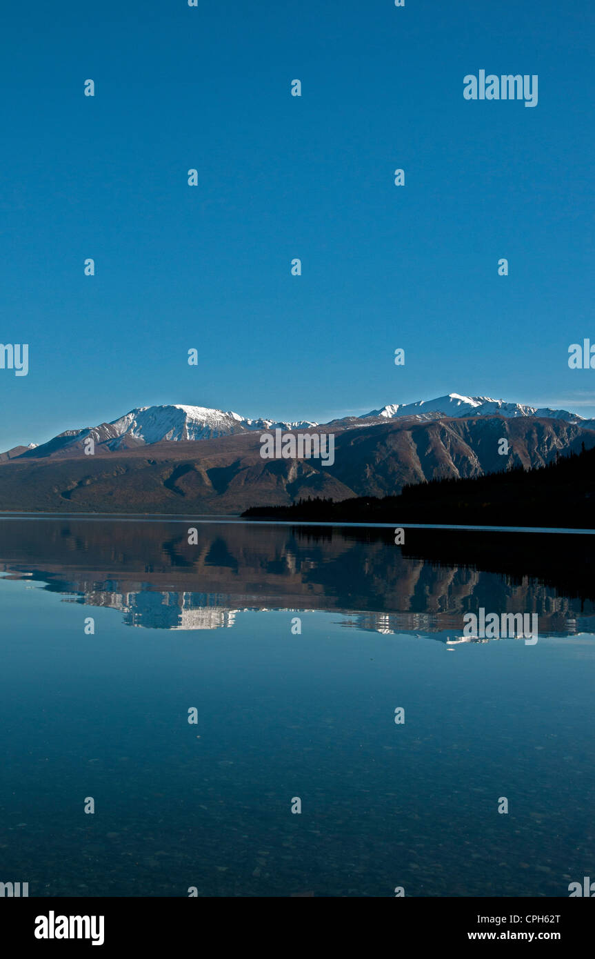 Kluane, Lake, Yukon, Canada, landscape, nature Stock Photo - Alamy