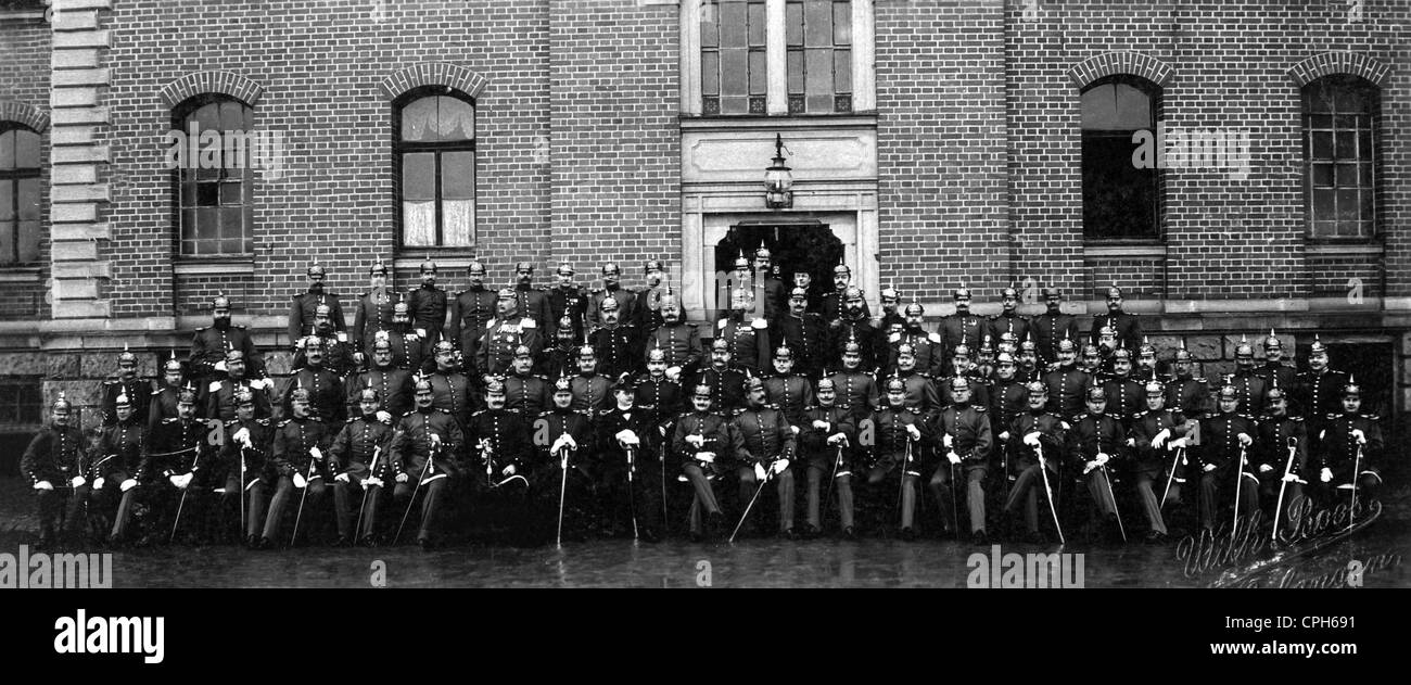 military, Germany, German Empire, German officers, group picture, circa ...