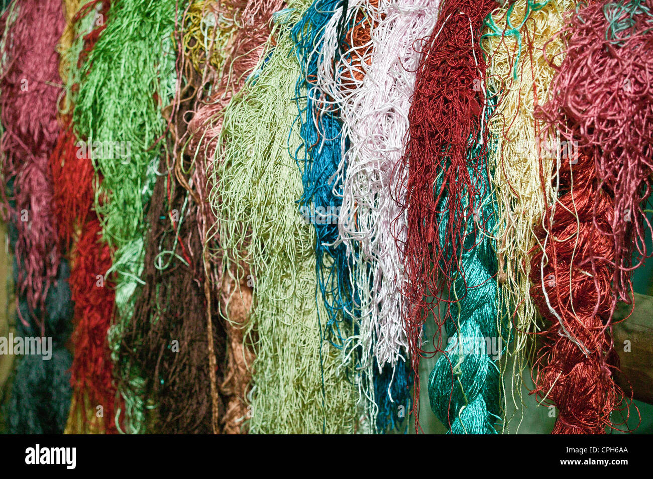 Cotton, Denizli, thread, fathom, colors, threads, craft, production ...