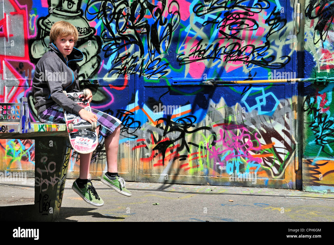 Graffiti cologne germany hi-res stock photography and images - Alamy