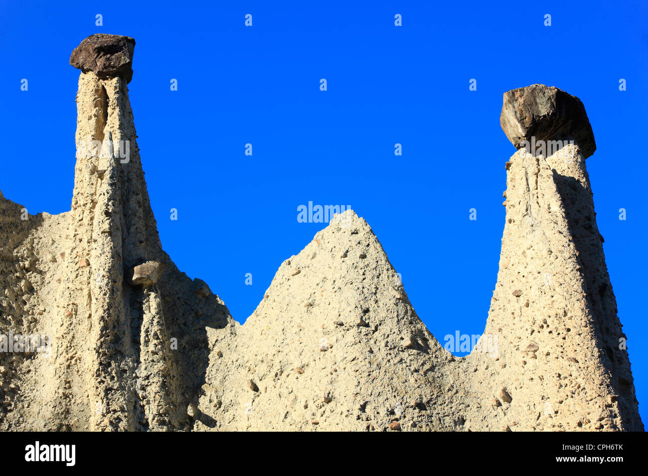 Benton, moraine, earth pyramid, earth pyramids, Eringer valley, erosion ...