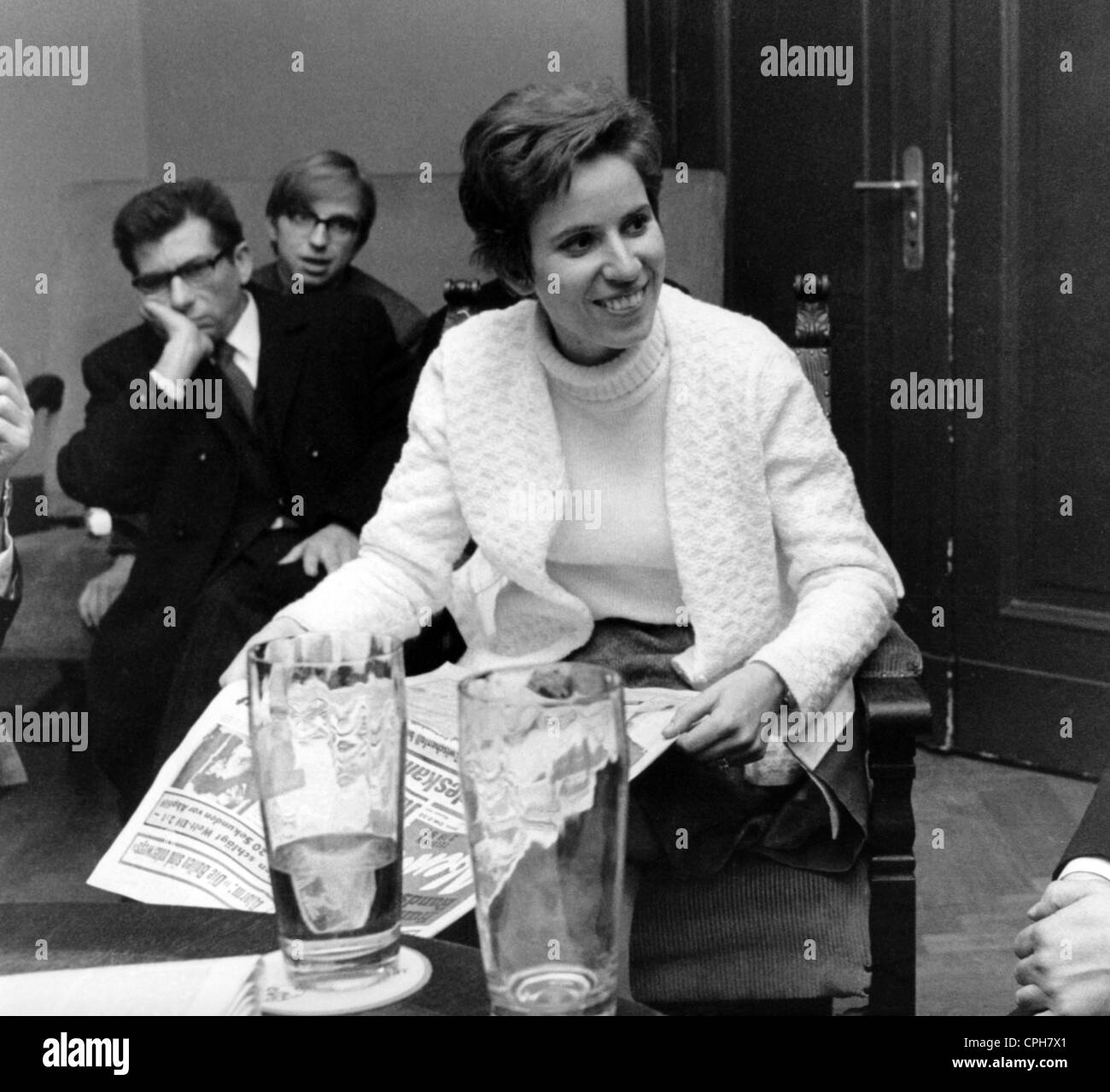 Klarsfeld, Beate, * 13.2.1939, German journalist, with husband Serge ...