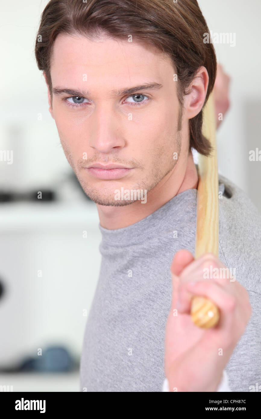 Wooden stick man gym hi-res stock photography and images - Alamy