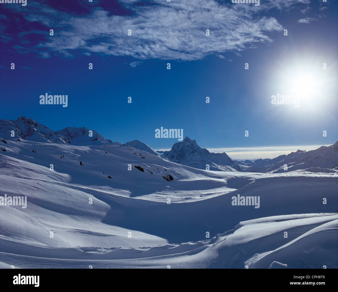 Ferwall trenches hi-res stock photography and images - Alamy